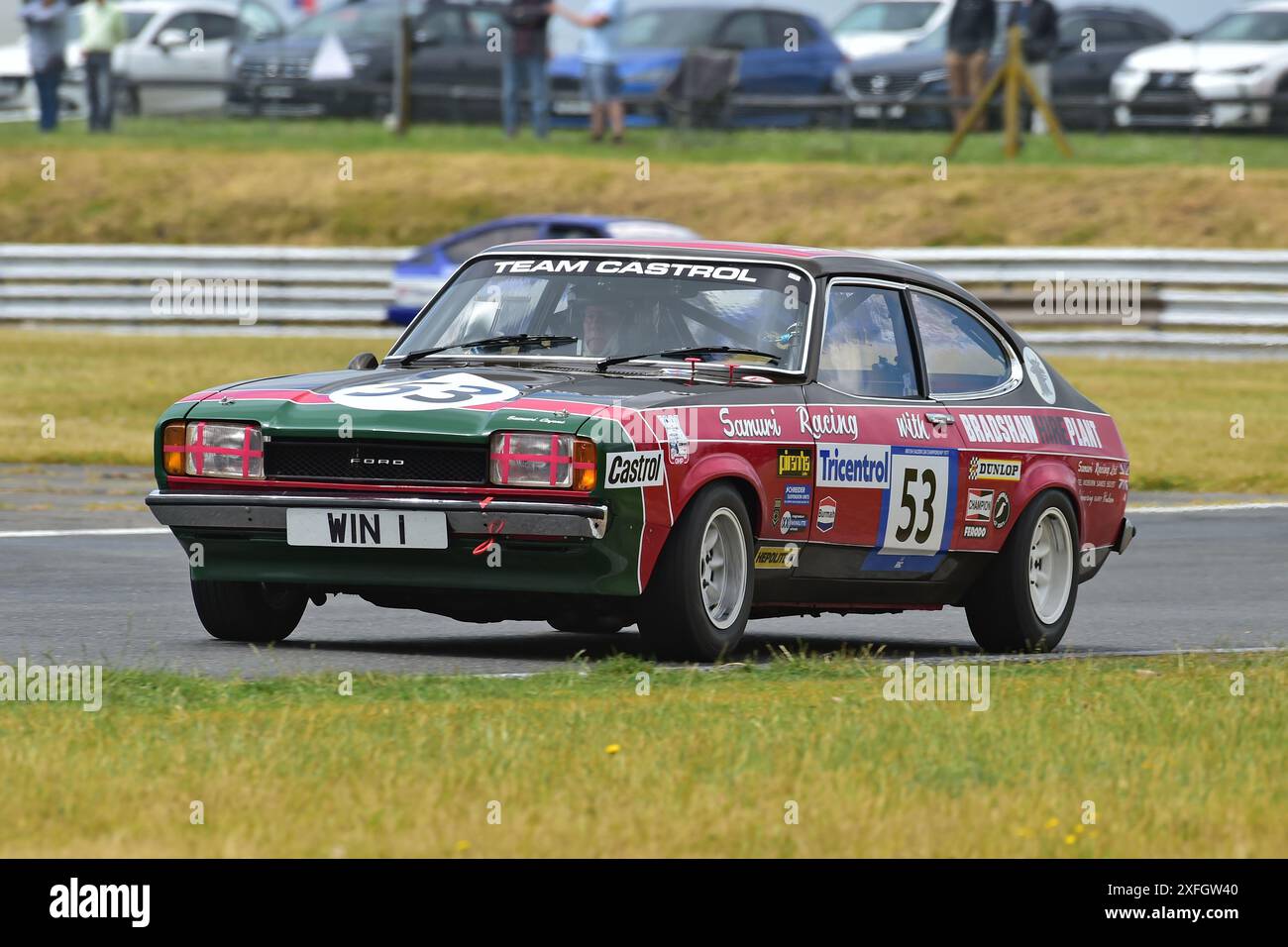 Richard Locke, Ford Capri Mk2 3 litre S, HRDC ‘Gerry Marshall’ Trophy ...
