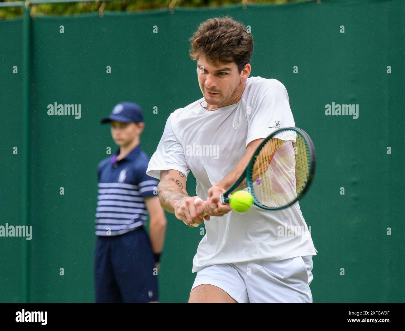 Londres, Inglaterra. 02nd July, 2024. Thiago Seyboth Wild (BRA) in the ...
