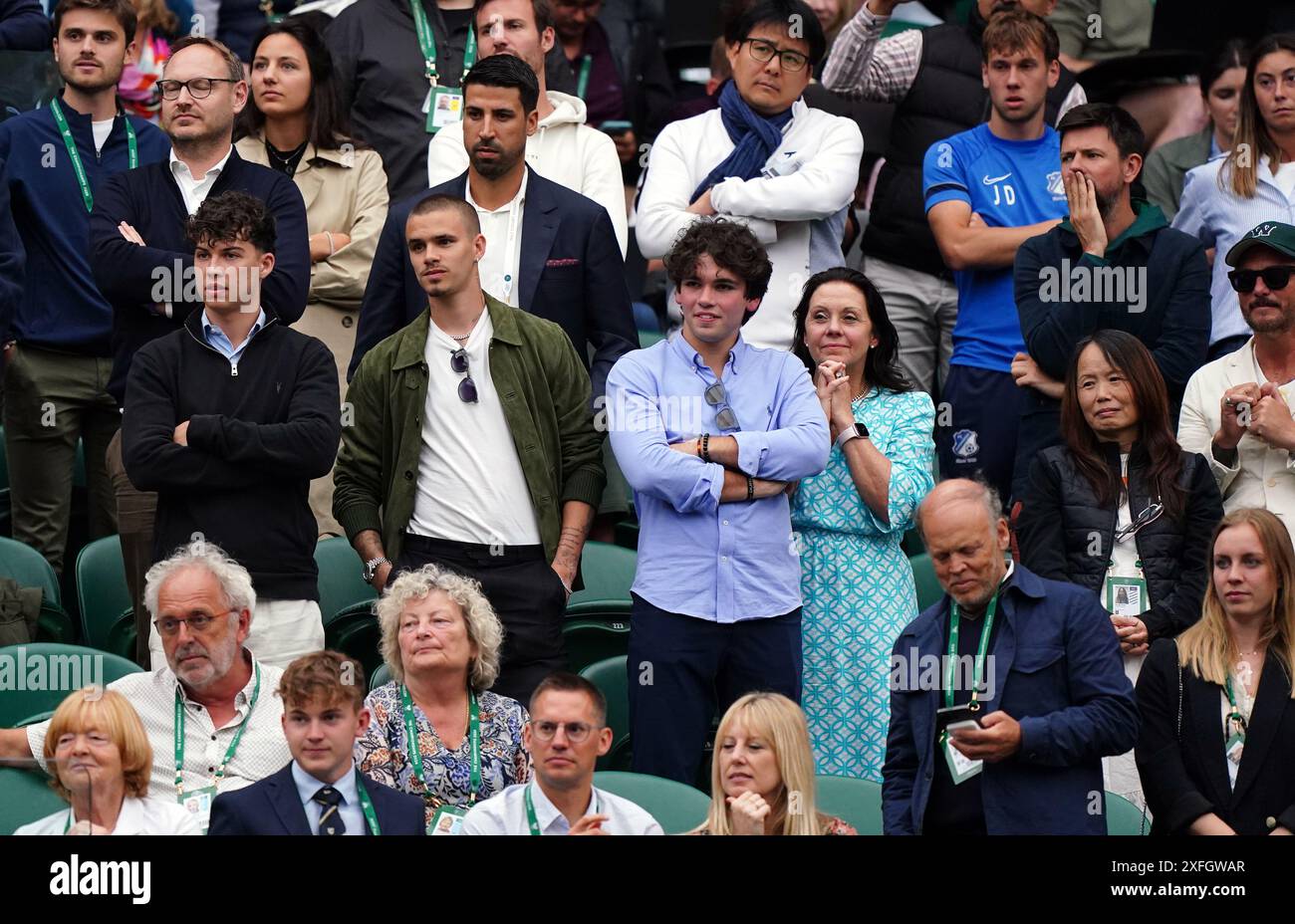 on day three of the 2024 Wimbledon Championships at the All England ...
