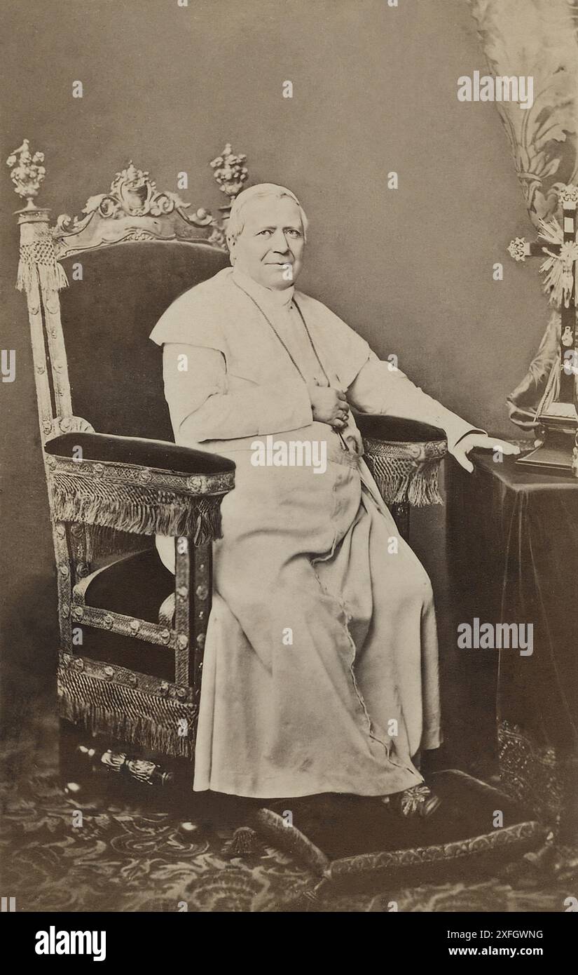 Pius ix feretti hi-res stock photography and images - Alamy