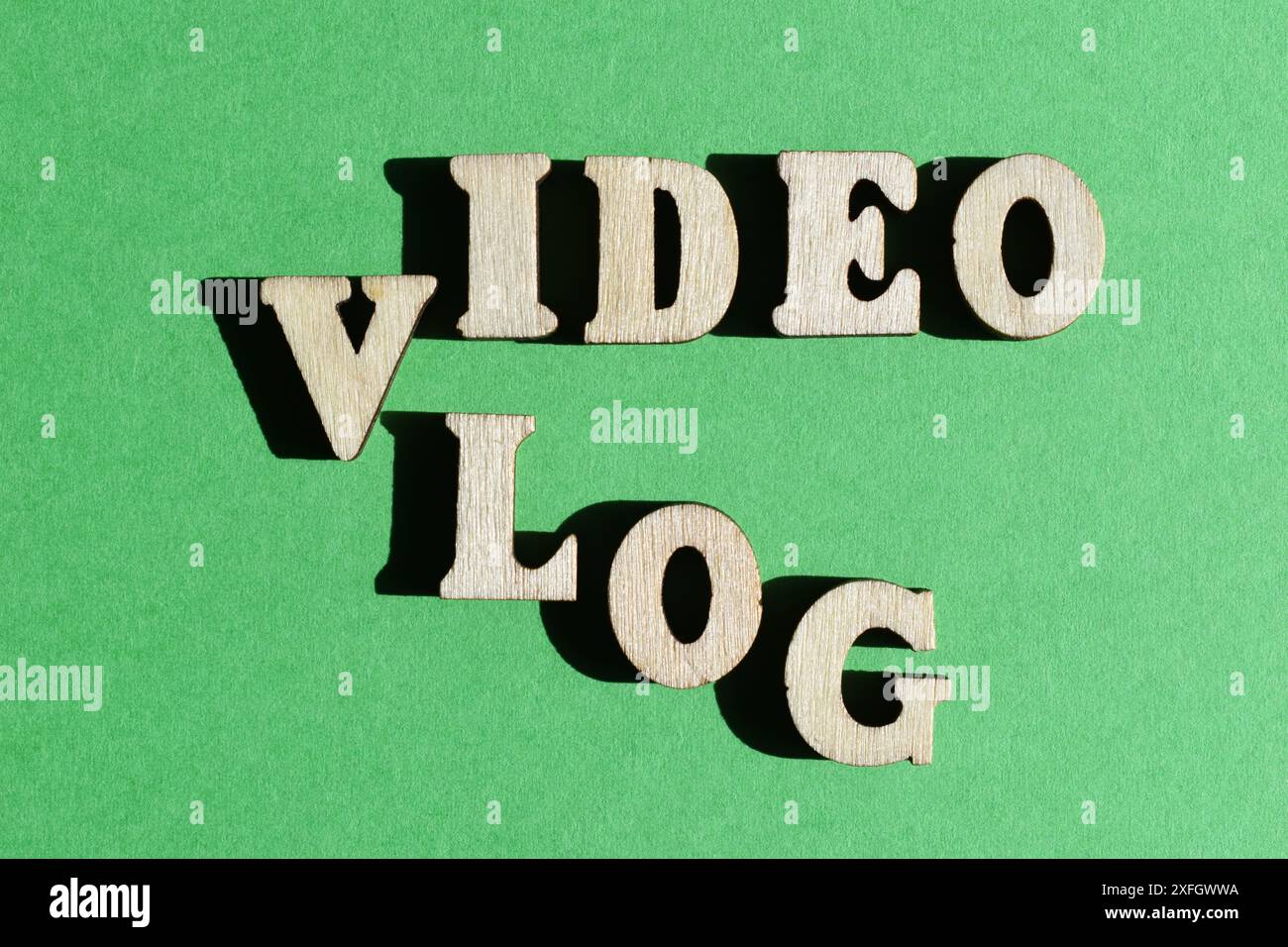 Vlog, portmanteau word combination of video and log, meaning a medium ...
