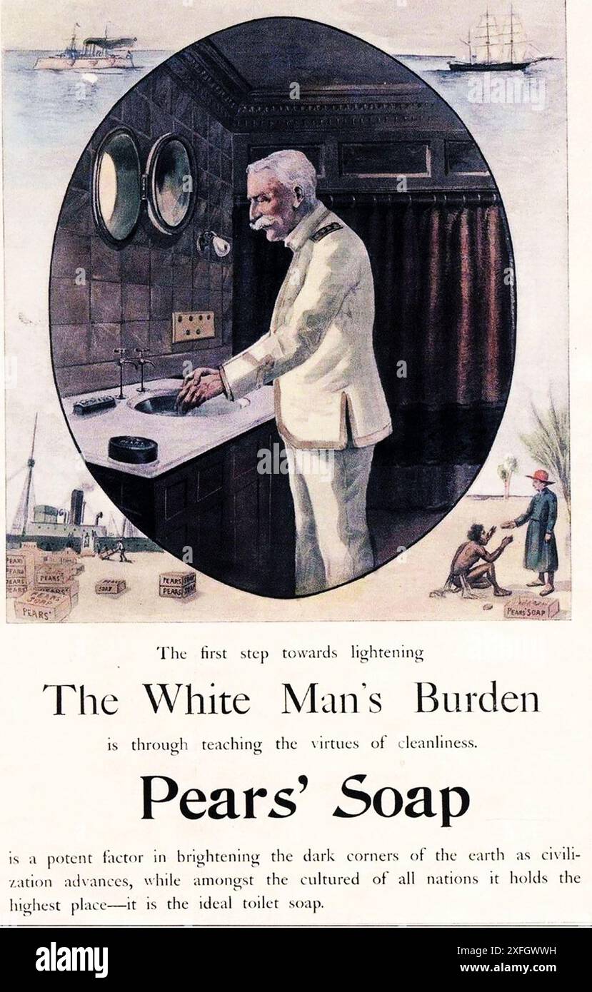 White Mans Burden Pears Soap