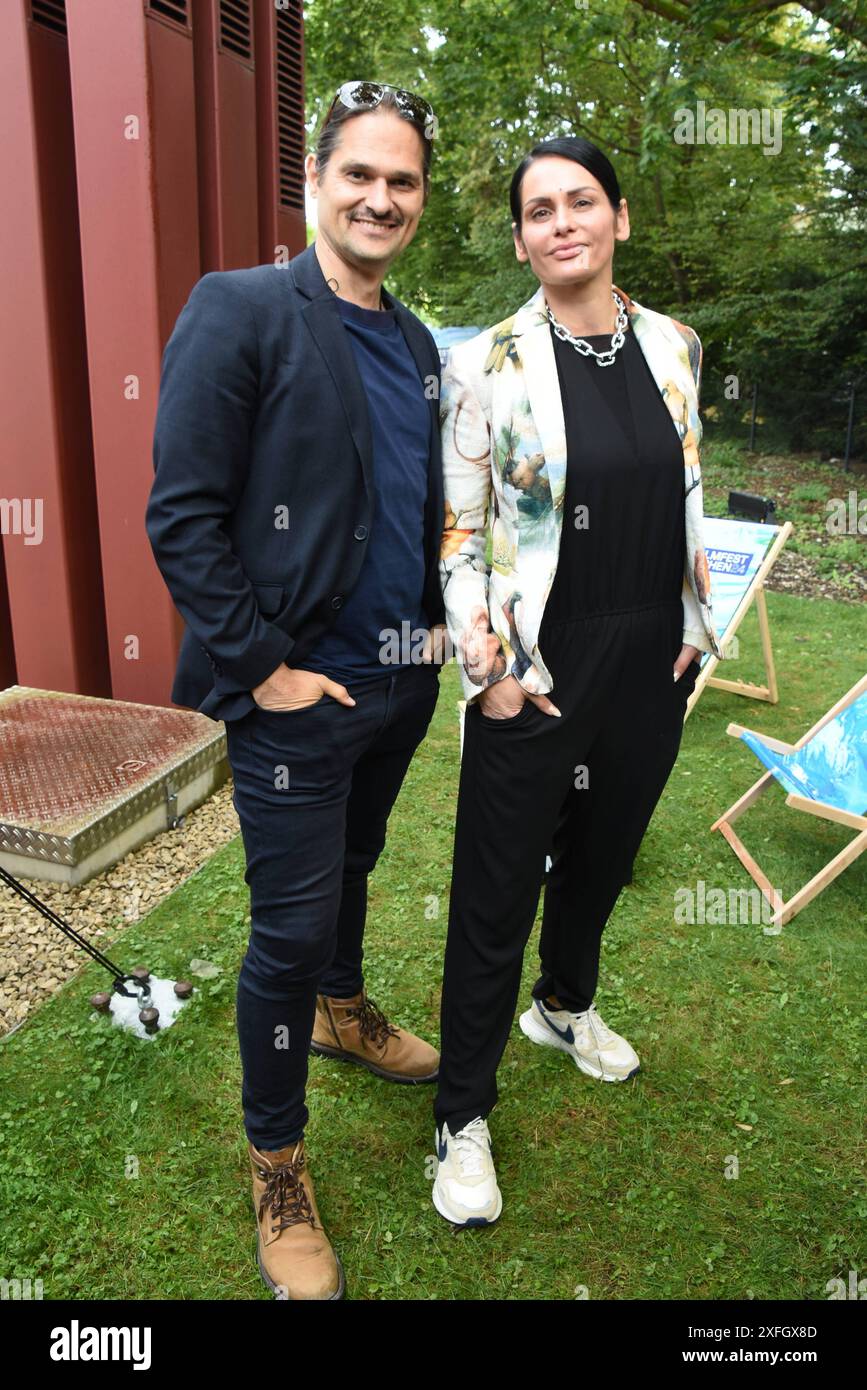 Farouk EL Khalili Schauspieler Yazmeen Baker Schauspielerin Muenchen 03 ...