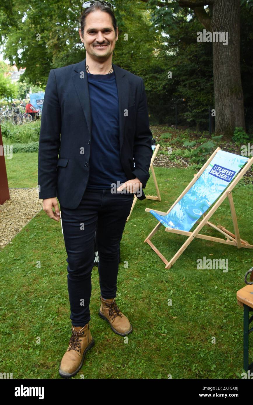 Farouk EL Khalili Schauspieler Muenchen 03.07.2024 Amerikahaus Filmfest ...