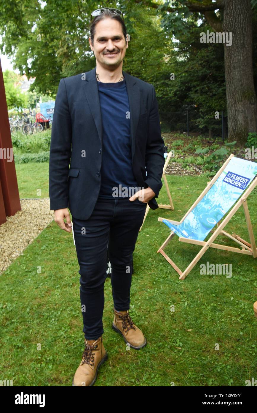 Farouk EL Khalili Schauspieler Muenchen 03.07.2024 Amerikahaus Filmfest ...