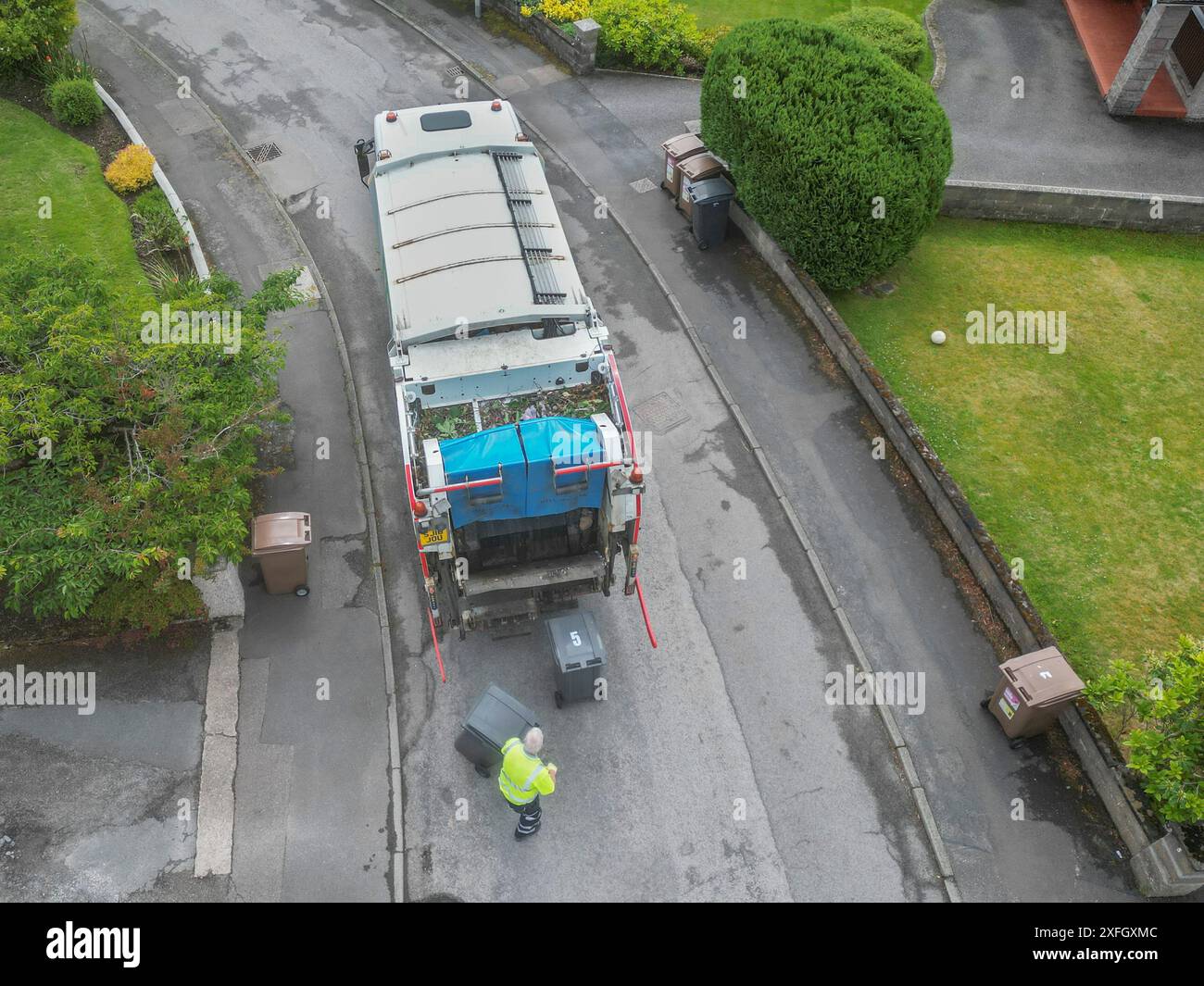 Kerbside recycling scotland hi-res stock photography and images - Alamy