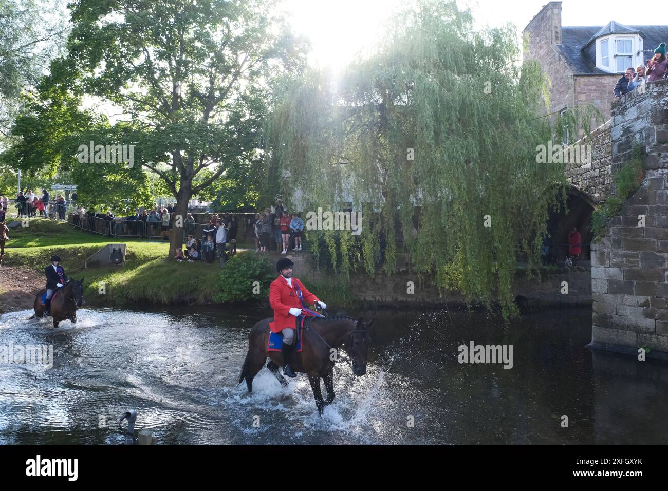 Jethart callants festival 2024 hi-res stock photography and images - Alamy