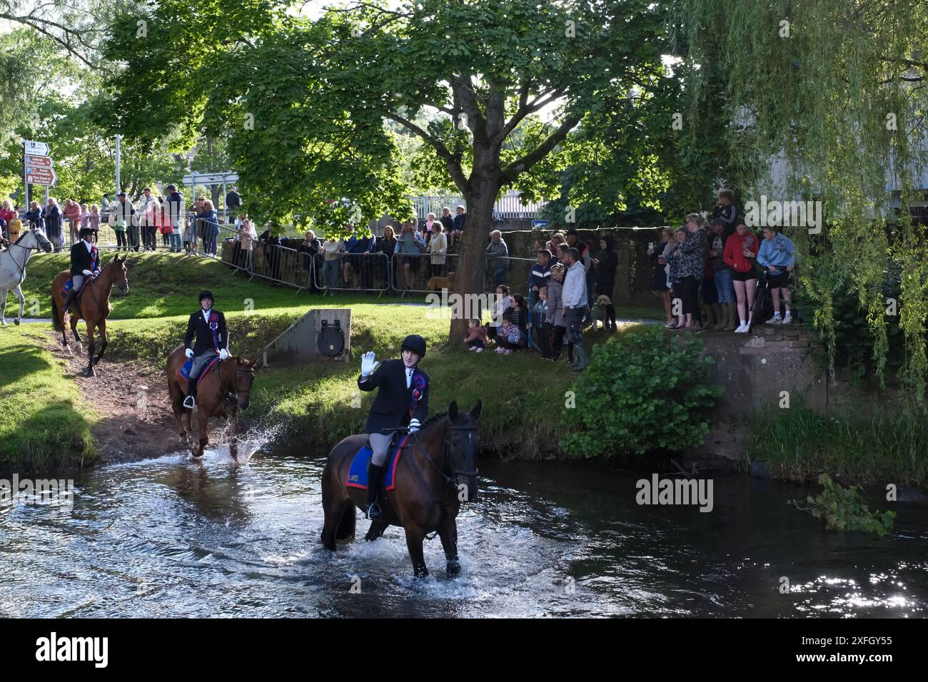 Jethart callants festival 2024 hi-res stock photography and images - Alamy