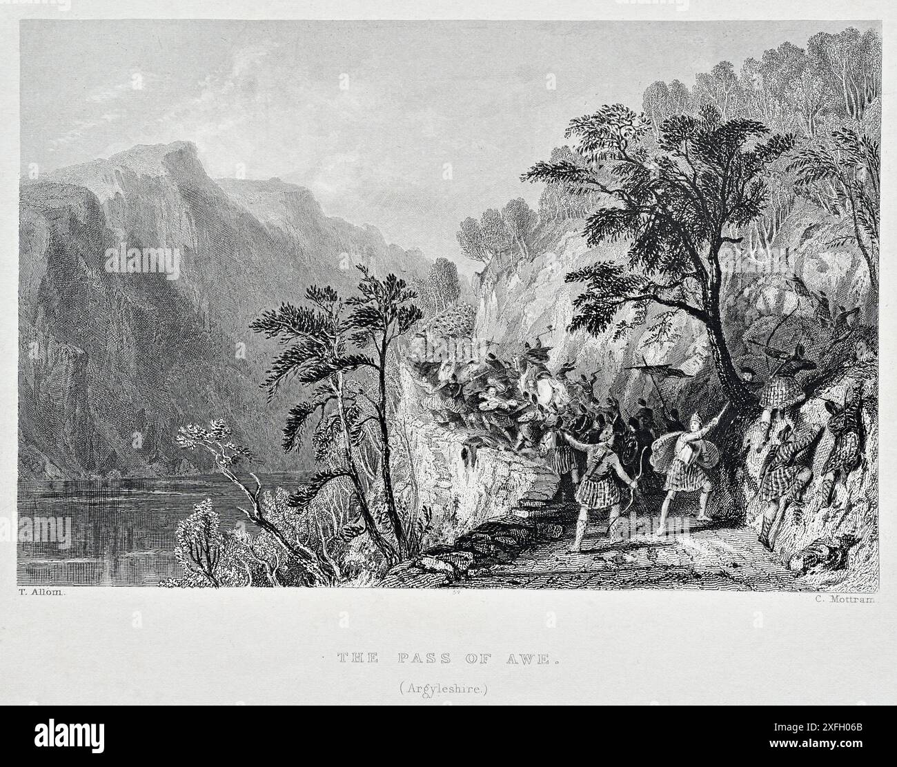 Battle of the pass of brander hi-res stock photography and images - Alamy