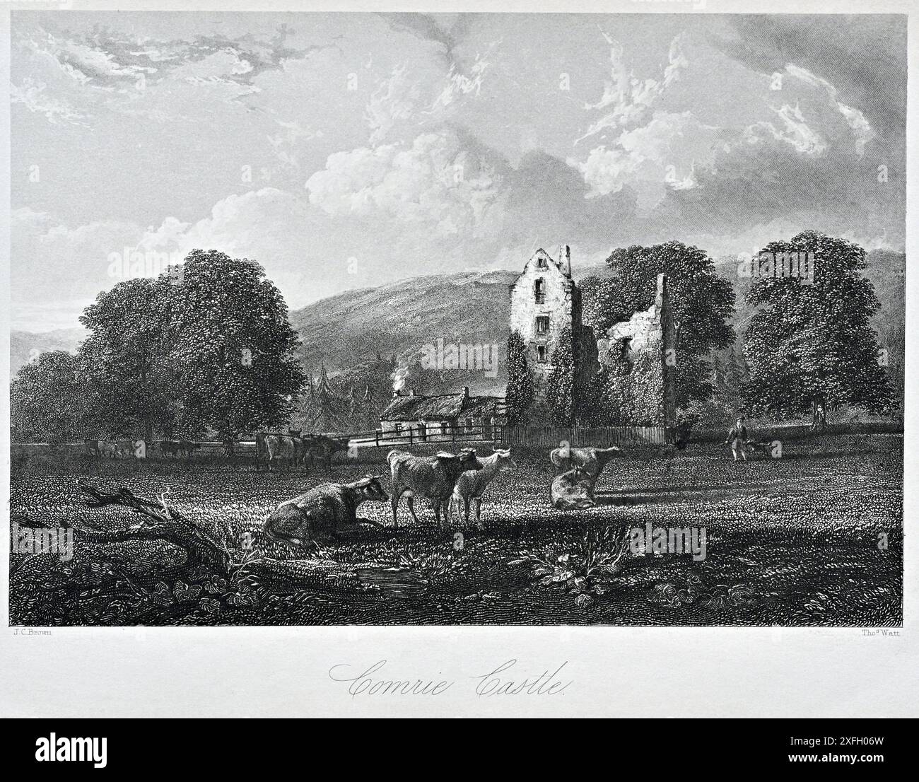 Comrie castle hi-res stock photography and images - Alamy