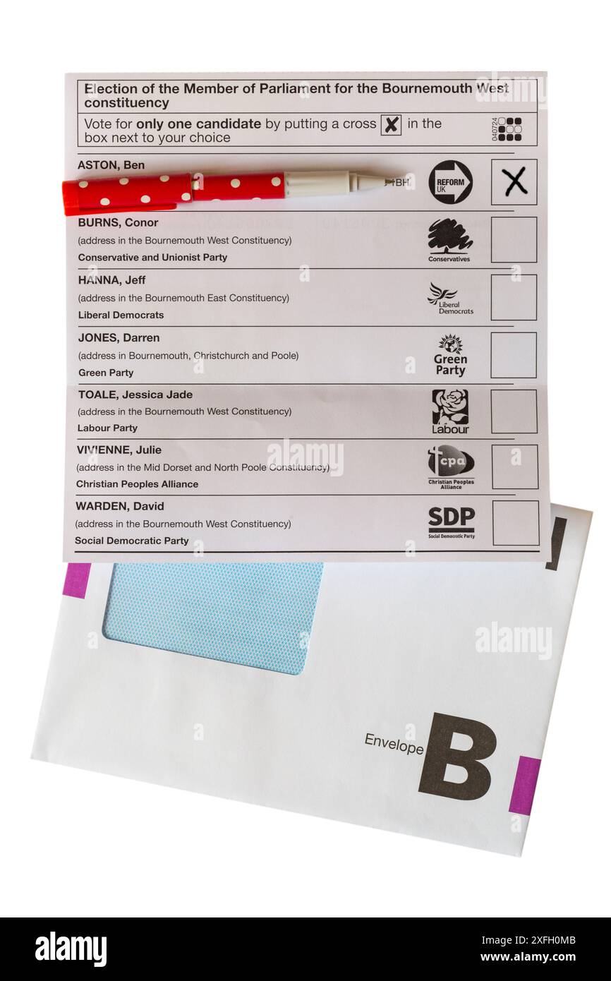 Reform uk party election 2024 Cut Out Stock Images & Pictures - Alamy