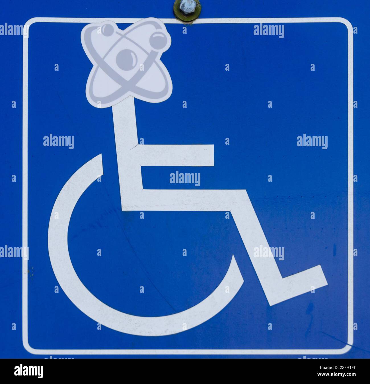 Graphic wheelchair sign hi-res stock photography and images - Alamy