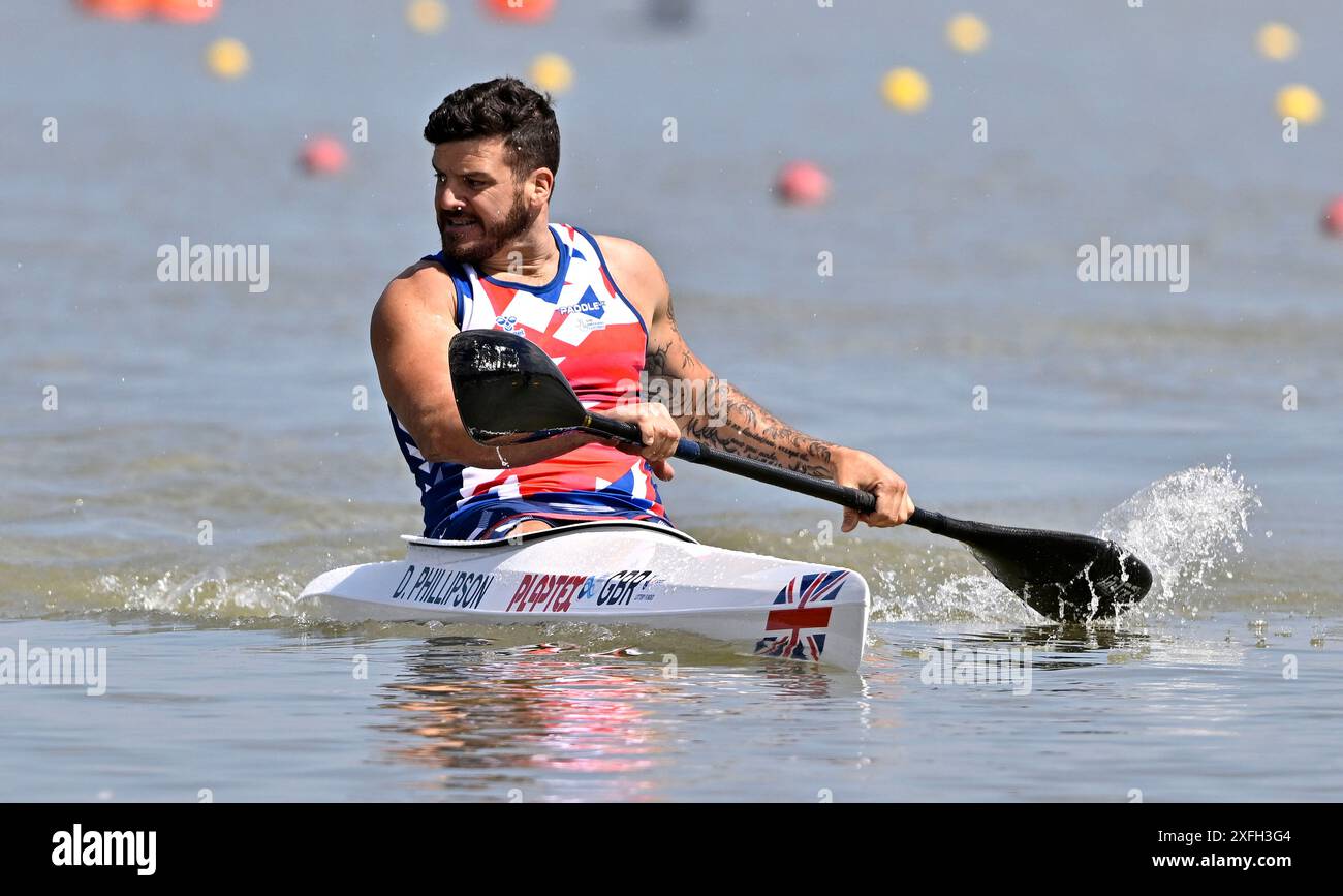 Szeged. Hungary. 10 May 2024. The ICF 2024 Canoe sprint World Cup and ...