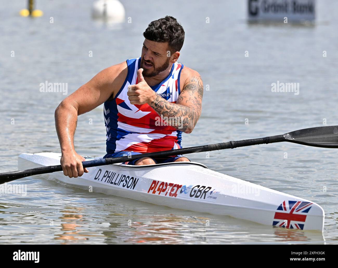Szeged. Hungary. 10 May 2024. The ICF 2024 Canoe sprint World Cup and ...