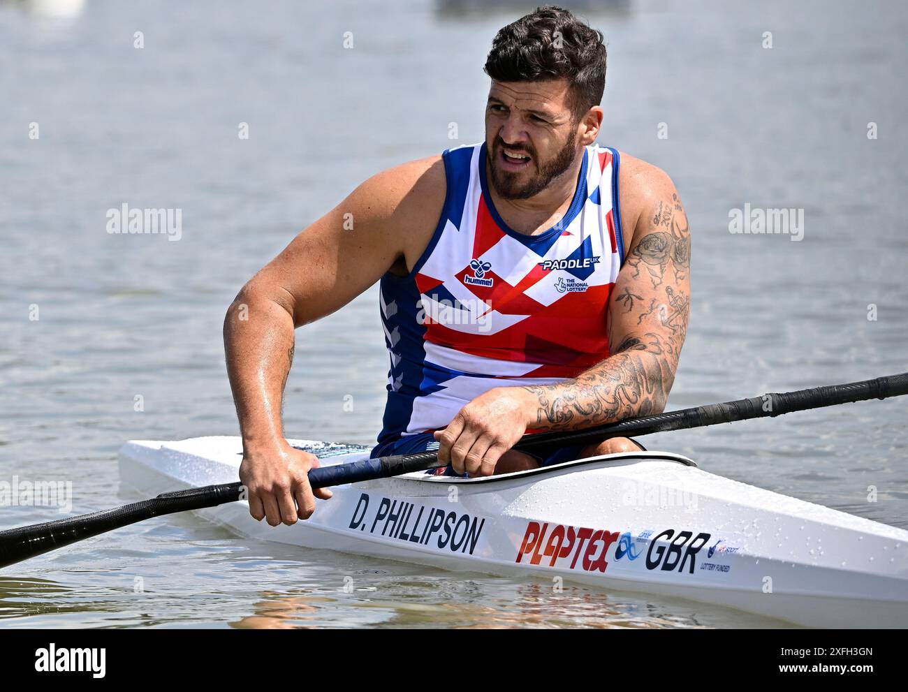Szeged. Hungary. 10 May 2024. The ICF 2024 Canoe sprint World Cup and ...