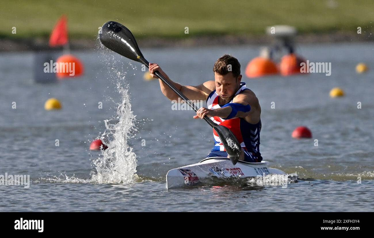 Szeged. Hungary. 10 May 2024. The ICF 2024 Canoe sprint World Cup and ...