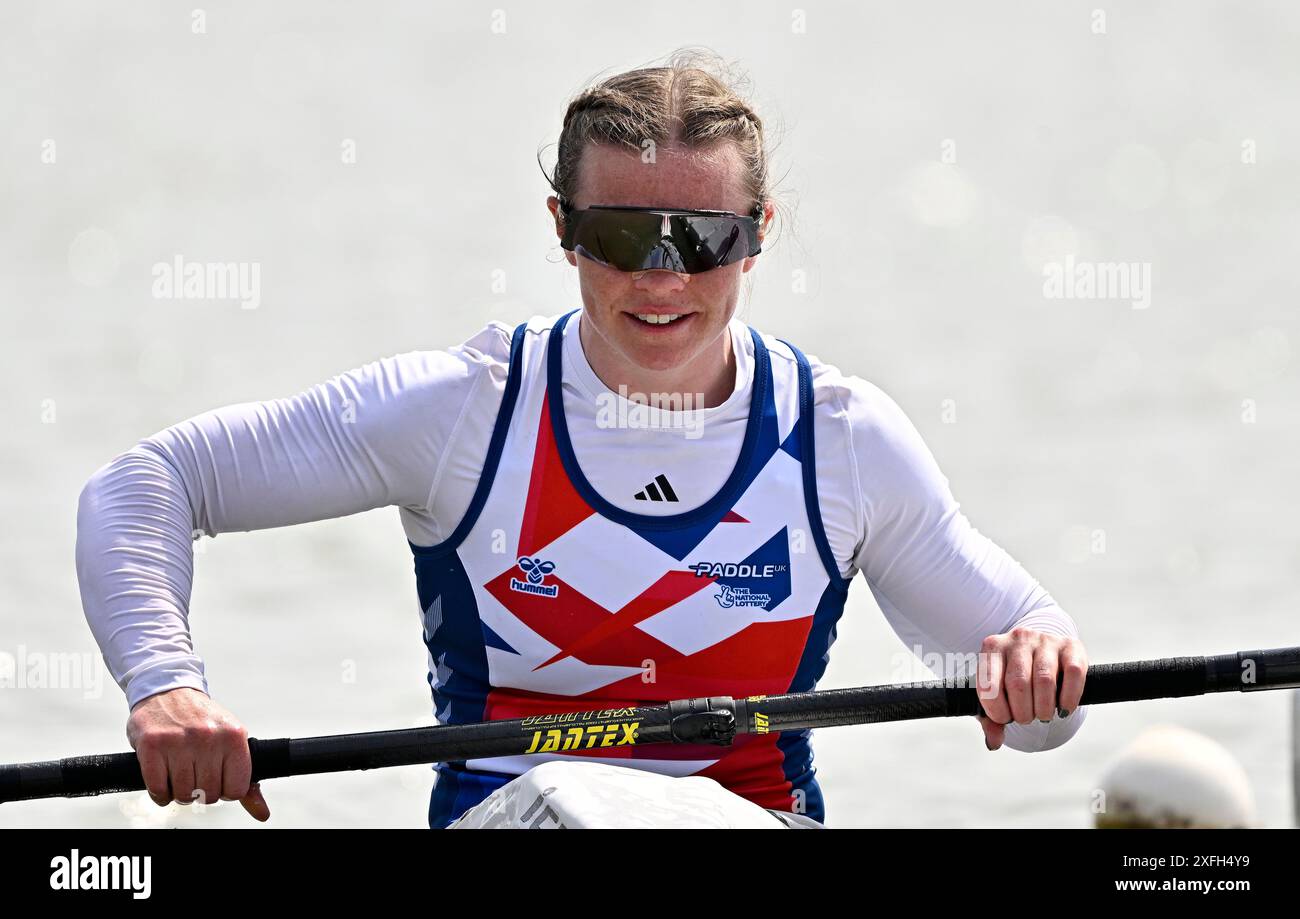 Szeged. Hungary. 12 May 2024. The ICF 2024 Canoe sprint World Cup and ...