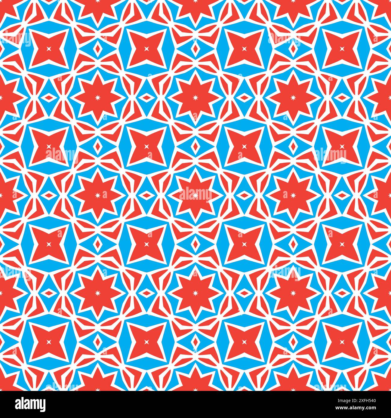 Repeating star shapes pattern hi-res stock photography and images - Alamy