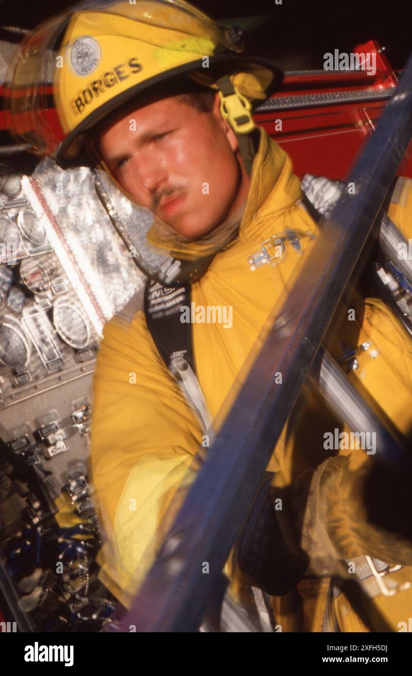 Fire truck 1990s hi-res stock photography and images - Alamy