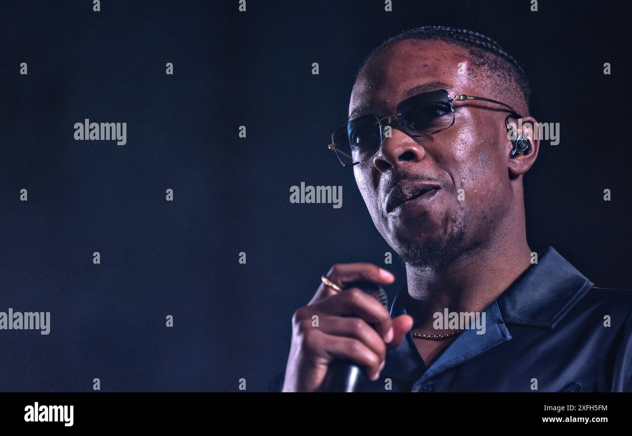 Roskilde, Denmark. 03rd July, 2024. RF24 Danish Icekiid on the Arena ...