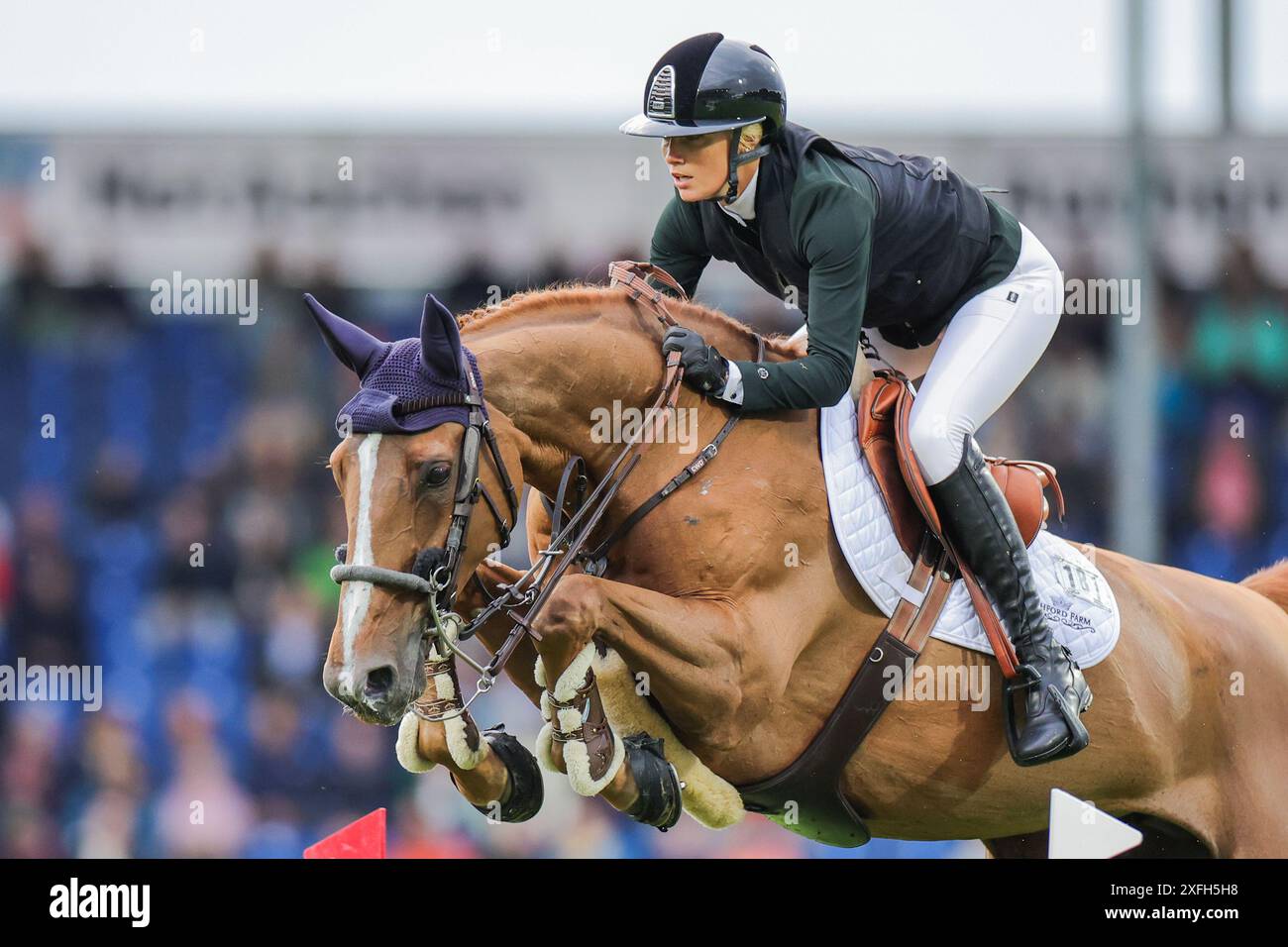 Aachen, Germany. 03rd July, 2024. Equestrian sport/Jumping: CHIO, Prize ...