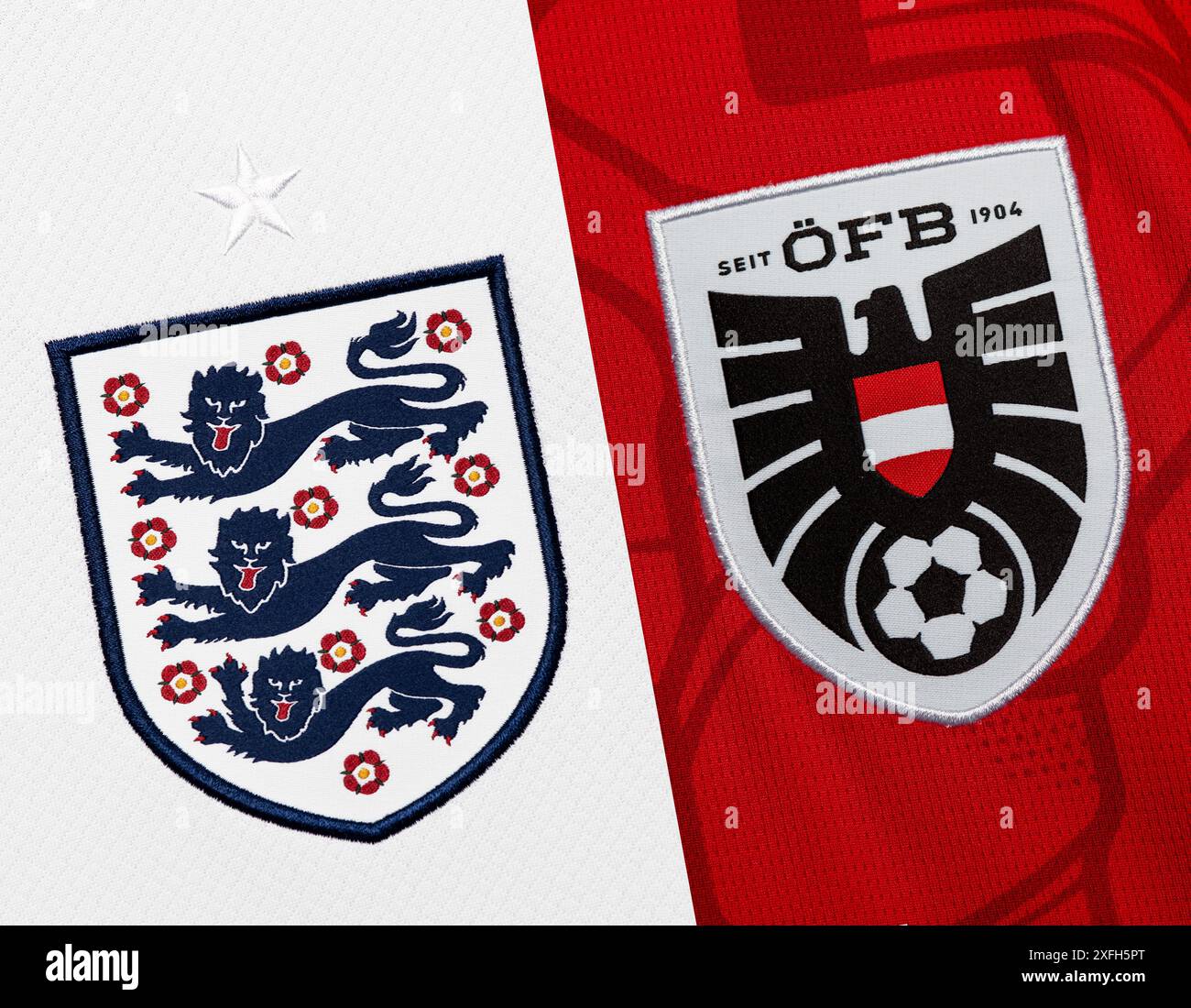 Austria national football team badge hi-res stock photography and ...