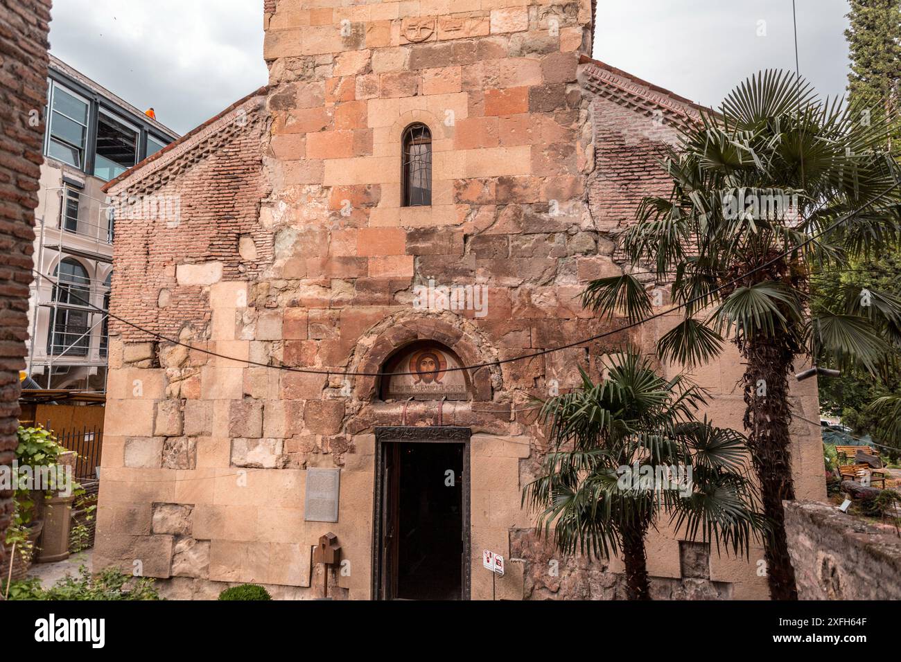 Tbilisi, Georgia - 17 JUNE, 2024: The Anchiskhati Basilica of St Mary ...