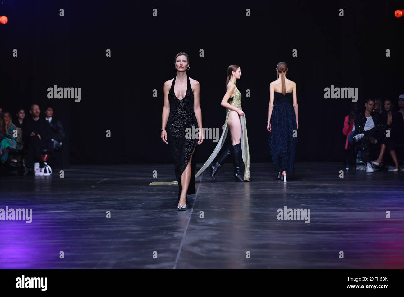 BERLIN, GERMANY - July 3th: A model walks the runway during the Kilian ...