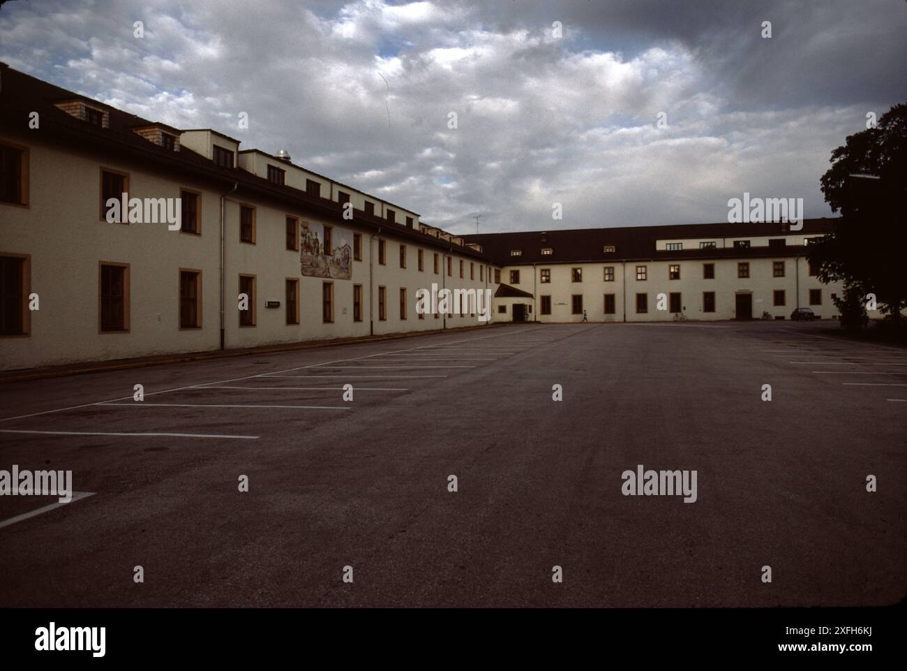 Bad Toelz, Germany. 6/1990. Flint Kaserne. The Schutzstaffel (SS). Bad ...