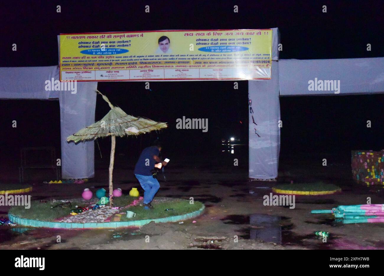 Pandal set up hi-res stock photography and images - Alamy