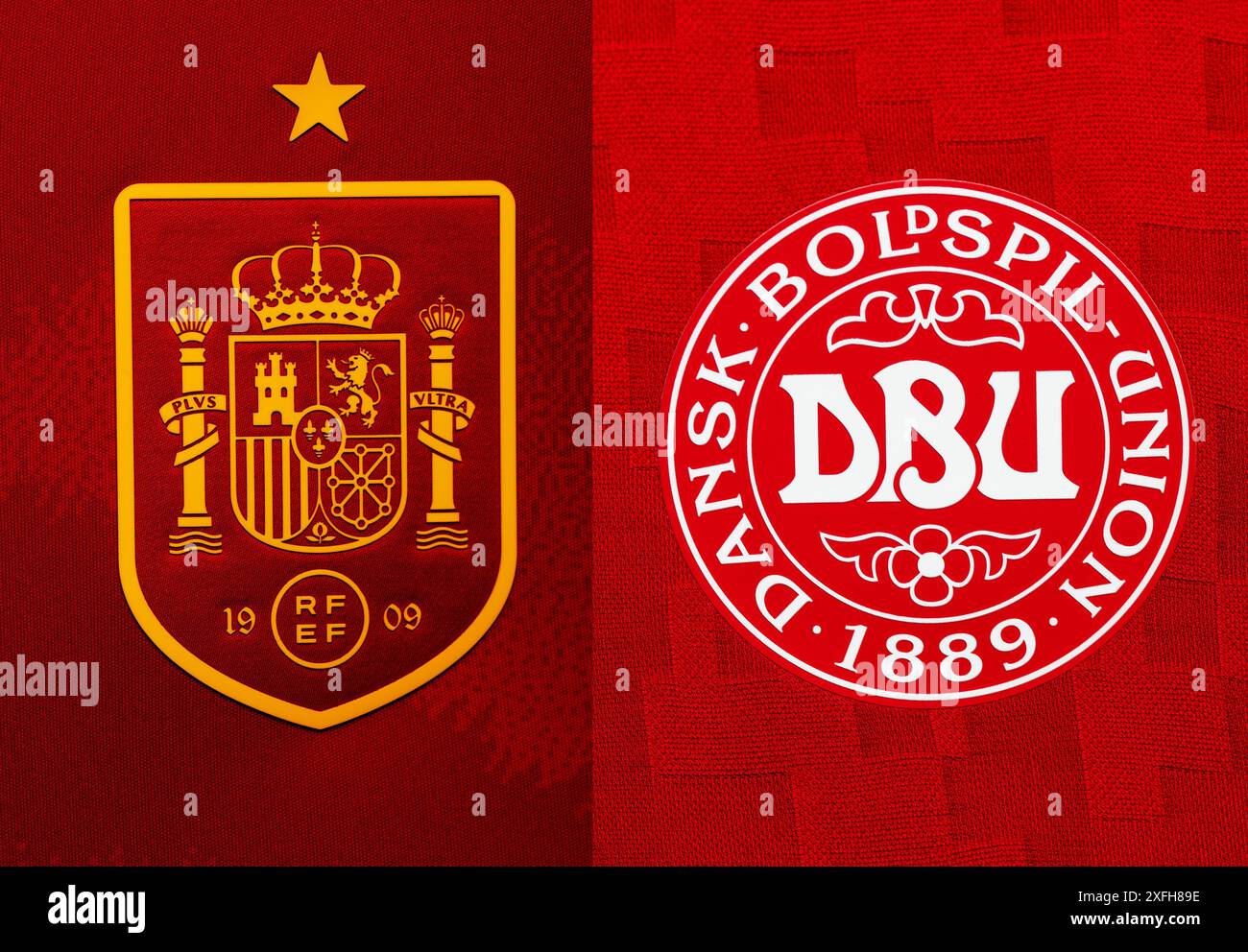 Denmark national team 2024 hi-res stock photography and images - Alamy