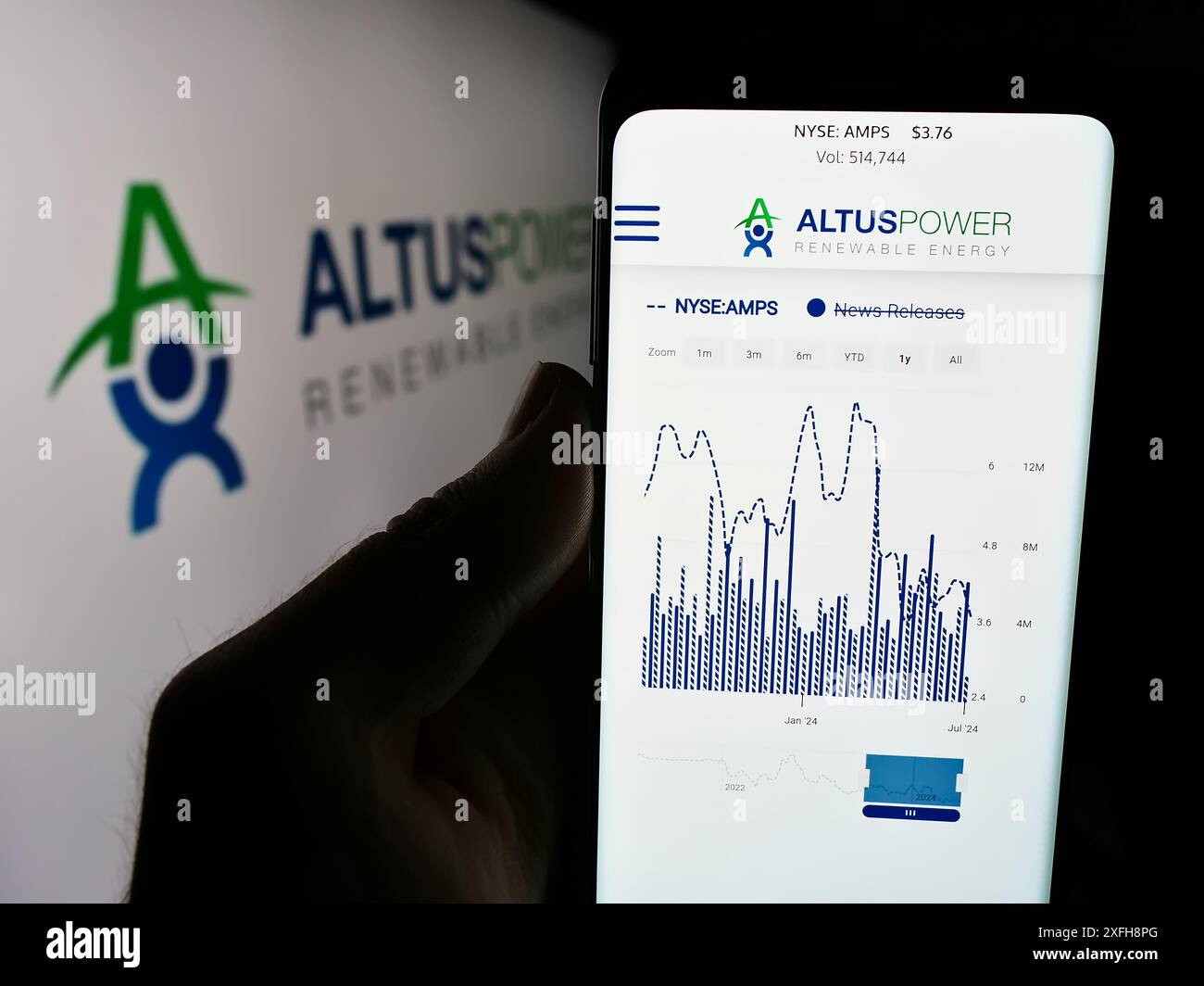 Altus power logo hi-res stock photography and images - Alamy