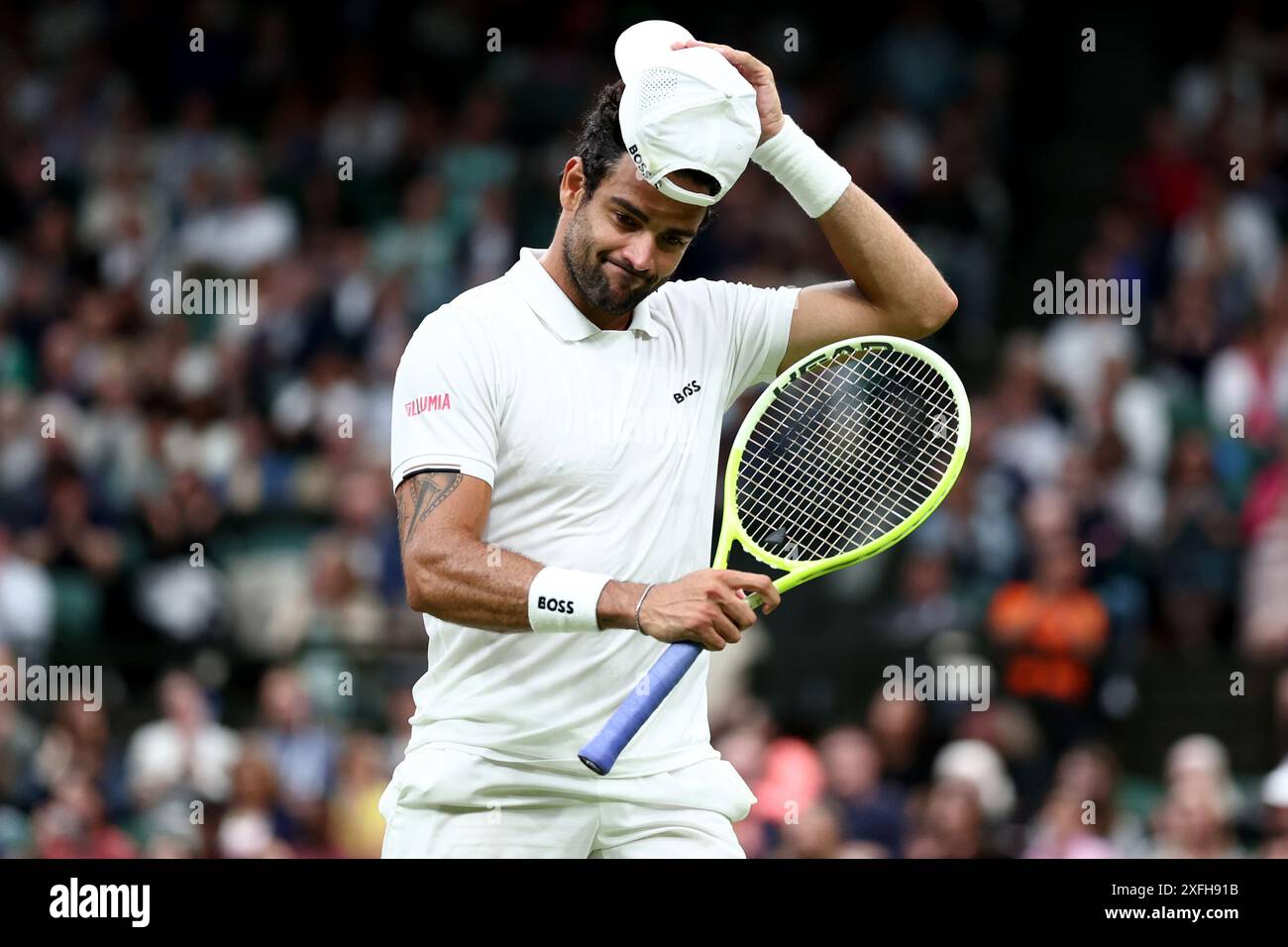 3rd July 2024; All England Lawn Tennis and Croquet Club, London, England; Wimbledon Tennis ...