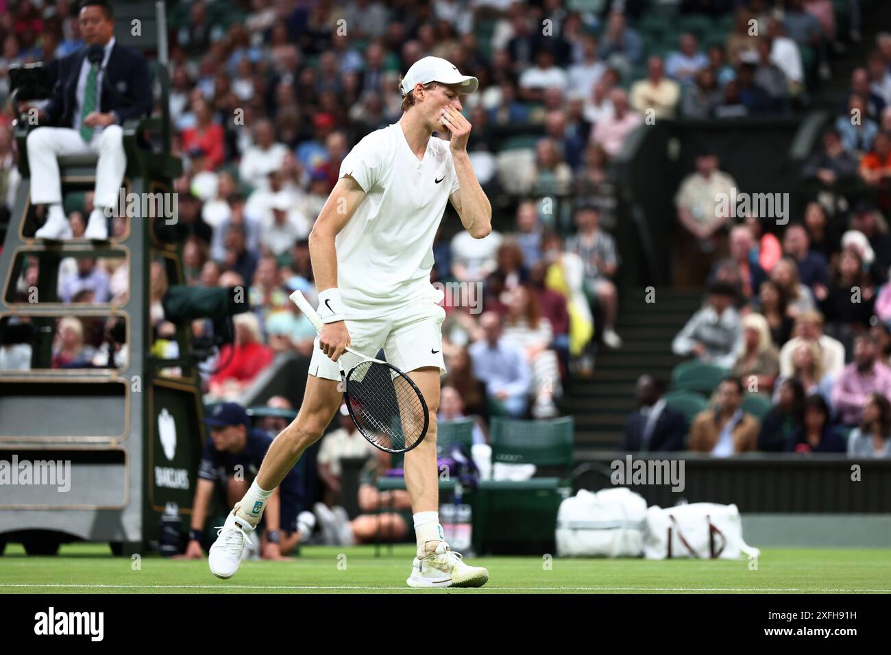 3rd July 2024; All England Lawn Tennis and Croquet Club, London, England; Wimbledon Tennis ...