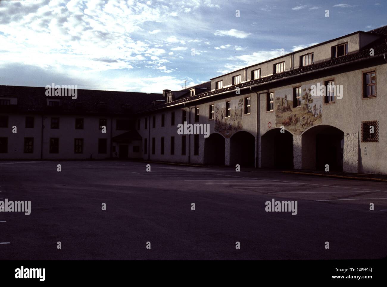 Bad Toelz, Germany. 6/1990. Flint Kaserne. The Schutzstaffel (SS). Bad ...