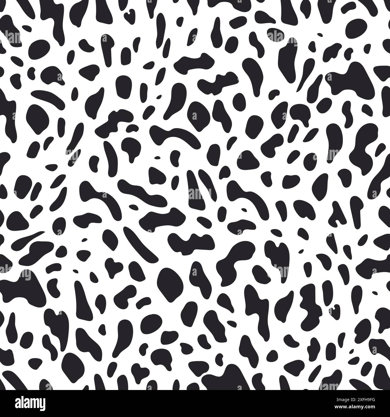 Hyena Print Seamless Pattern. Animal Skin Stock Vector Image & Art - Alamy