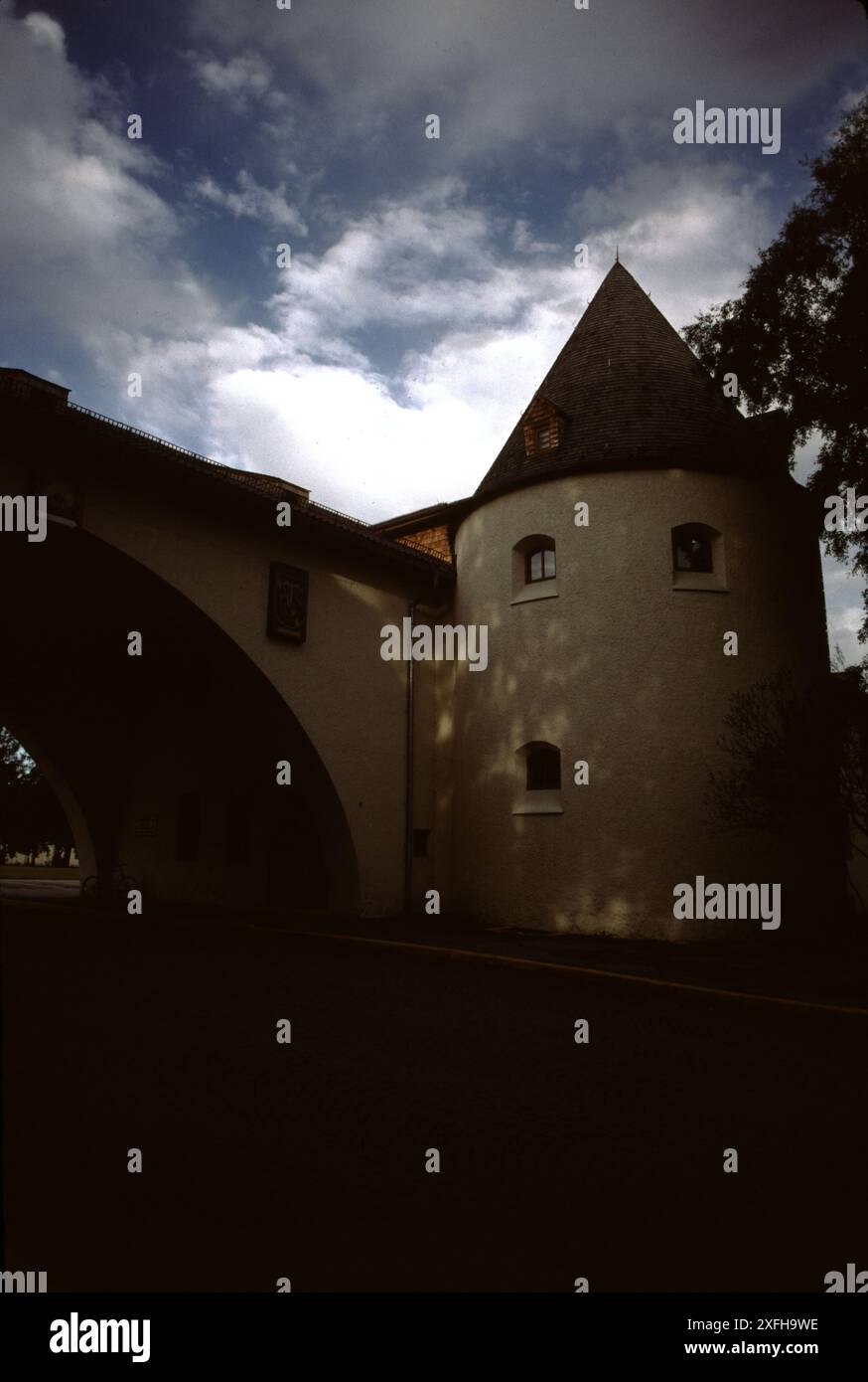 Bad Toelz, Germany. 6/1990. Flint Kaserne. The Schutzstaffel (SS). Bad ...