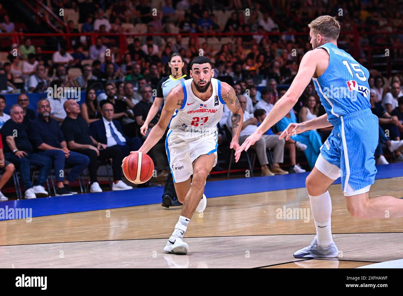 27 Christopher Theoret Duarte of Dominican Republic is playing during ...