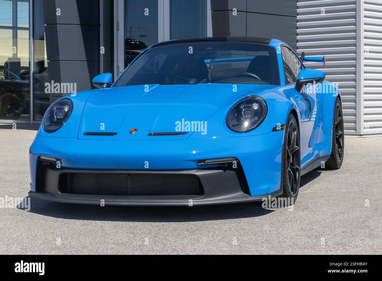 Indianapolis - June 30, 2024: Porsche 911 GT3 display at a dealership ...