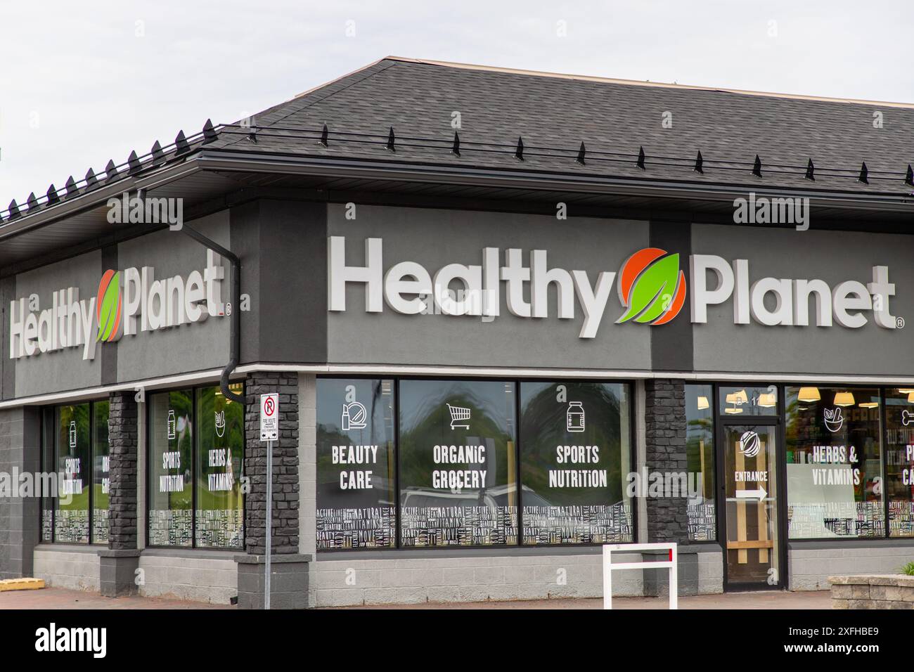 Kanata, Canada - June 2, 2024: Healthy Planet store sign on the ...