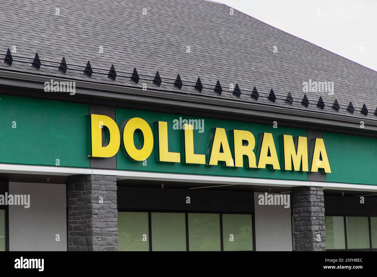 Kanata, Canada - June 2, 2024: Dollarama, popular Canadian dollar store ...