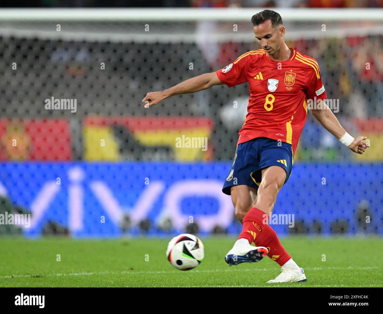 COLOGNE - Fabian Ruiz of Spain during the UEFA EURO 2024 round of 16 ...