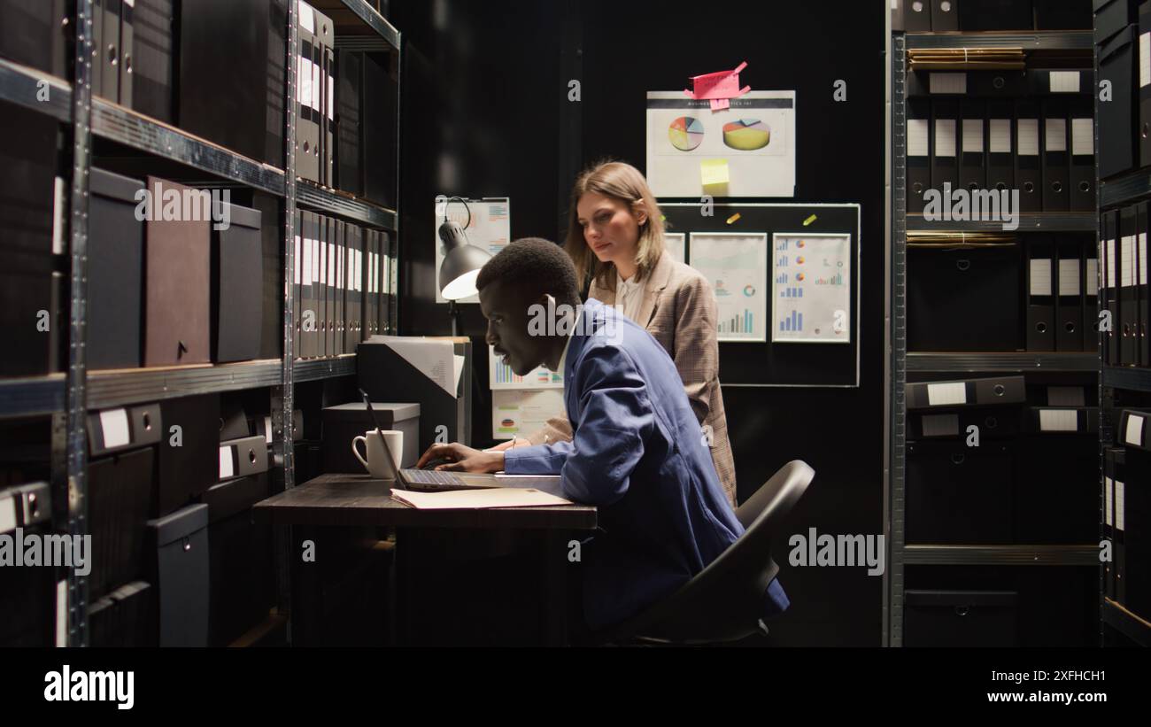 Police officers conduct thorough investigations and review evidence ...