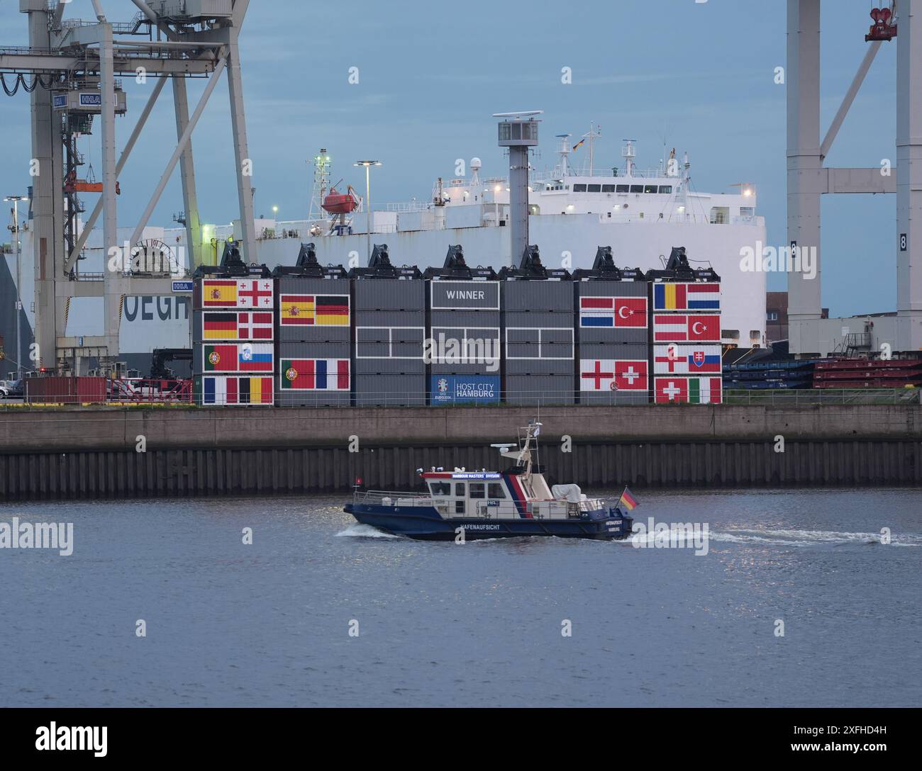 Hamburg, Germany. 03rd July, 2024. Soccer: European Championship ...