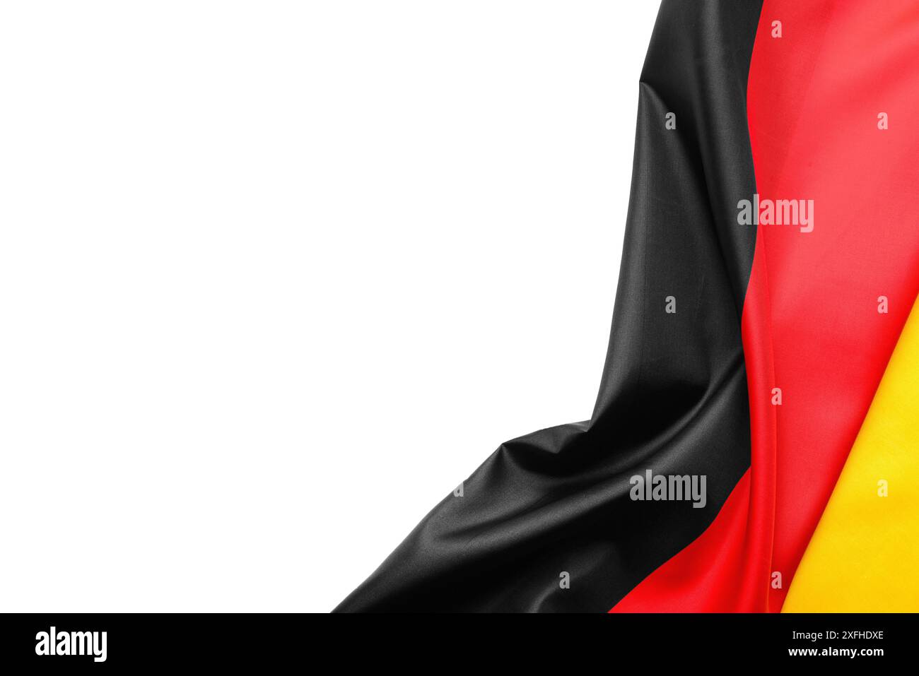 Flag of Germany on white background Stock Photo - Alamy