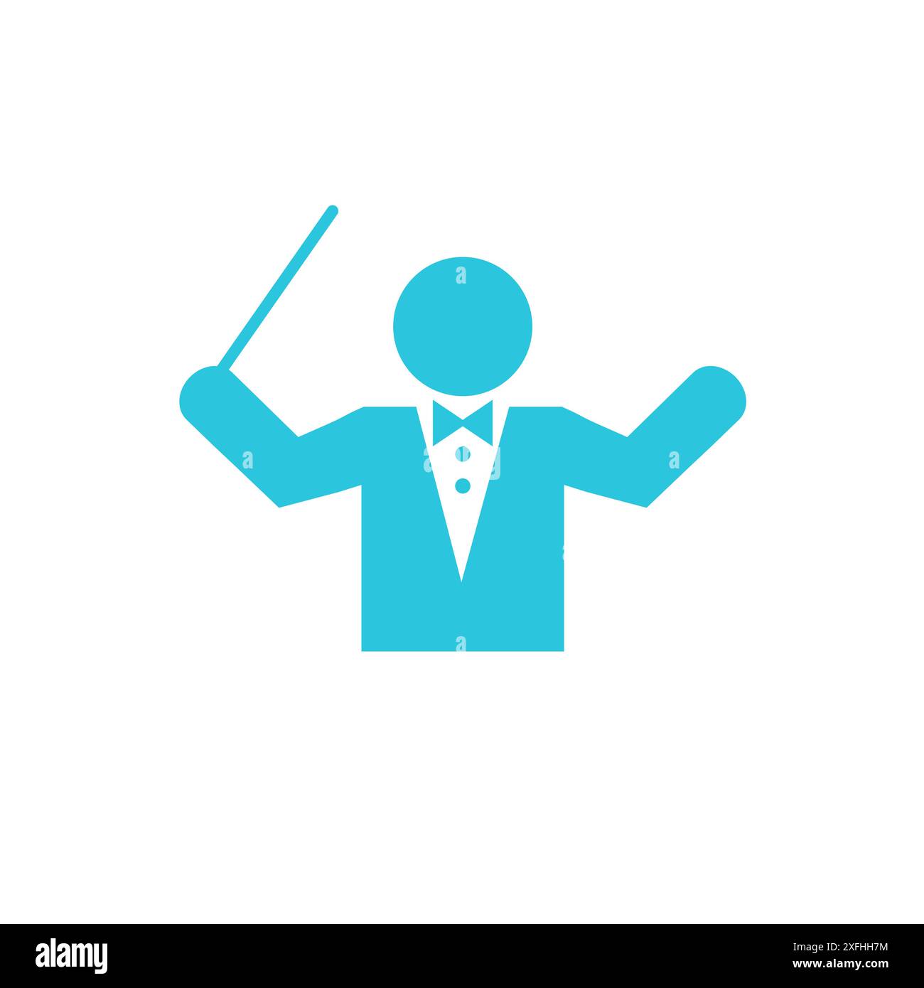 Conducting an orchestra Stock Vector Images - Alamy