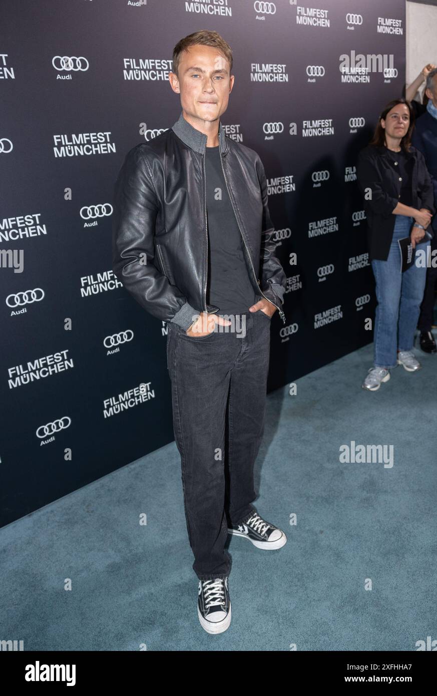 Munich, Germany. 03rd July, 2024. Dennis Mojen at the premiere of Blame ...