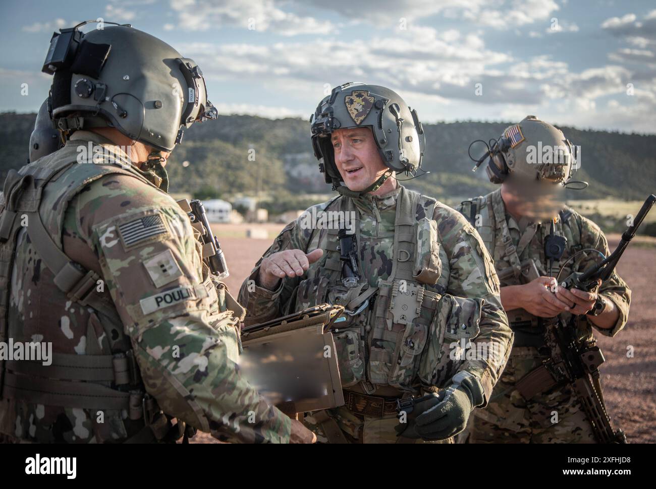 A pilot from the 3rd Assault Helicopter Battalion, 4th Aviation ...