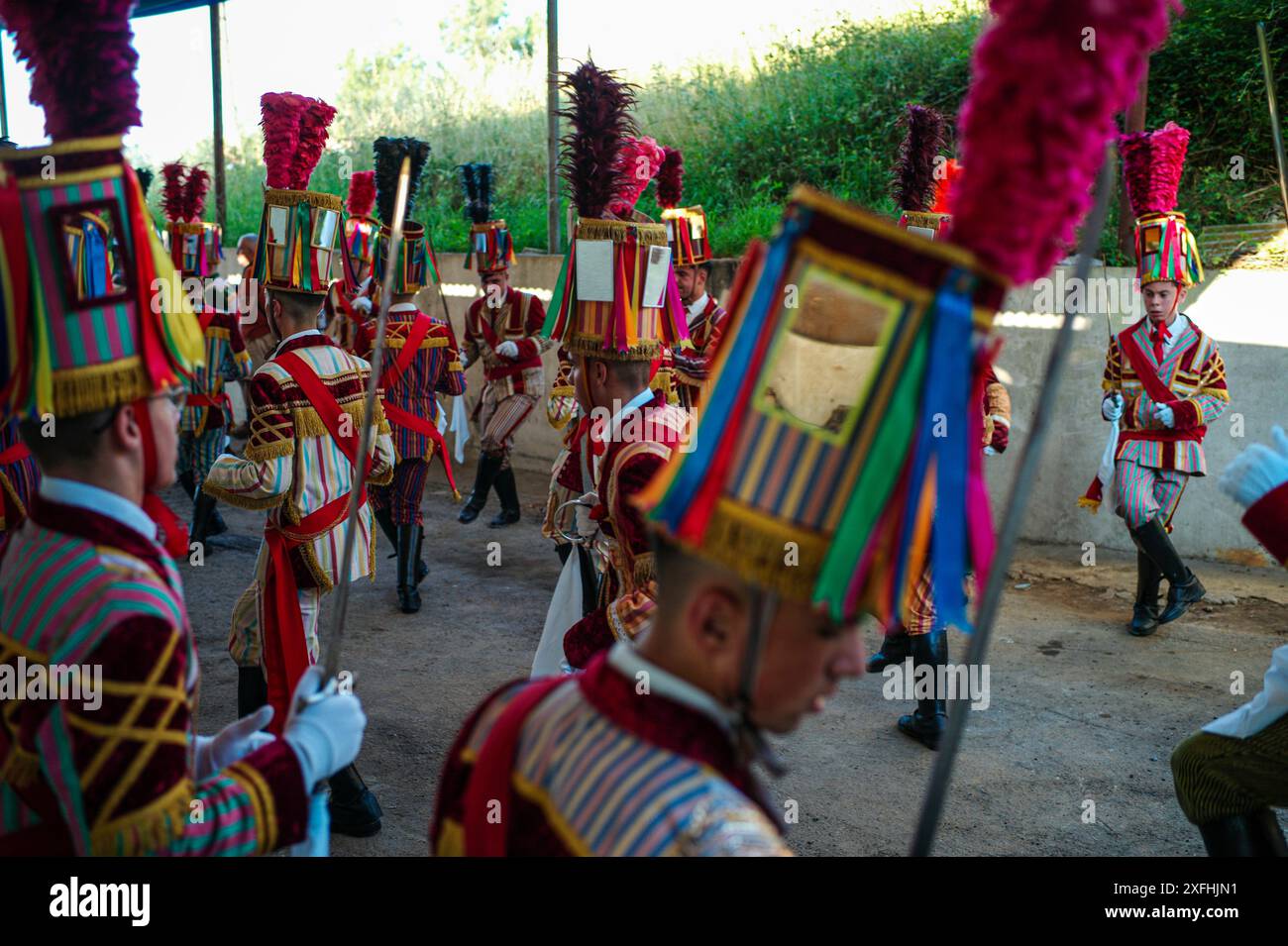 The "Bugiada e Mouriscada" festival in São João de Sobrado, Valongo ...
