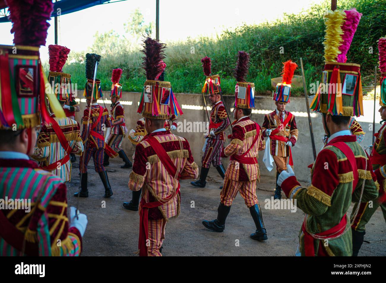 The "Bugiada e Mouriscada" festival in São João de Sobrado, Valongo ...